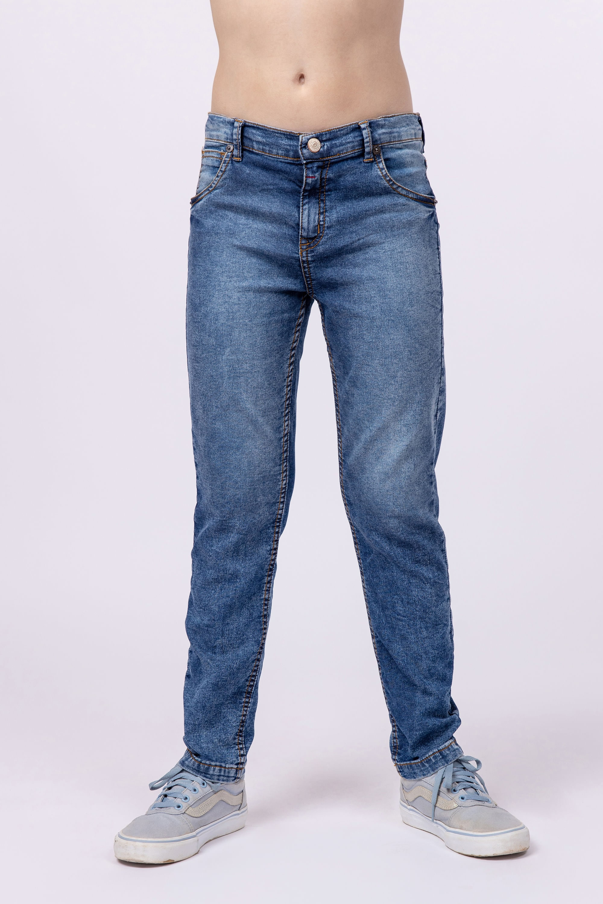 Calça jeans para meninos - Um mais Um